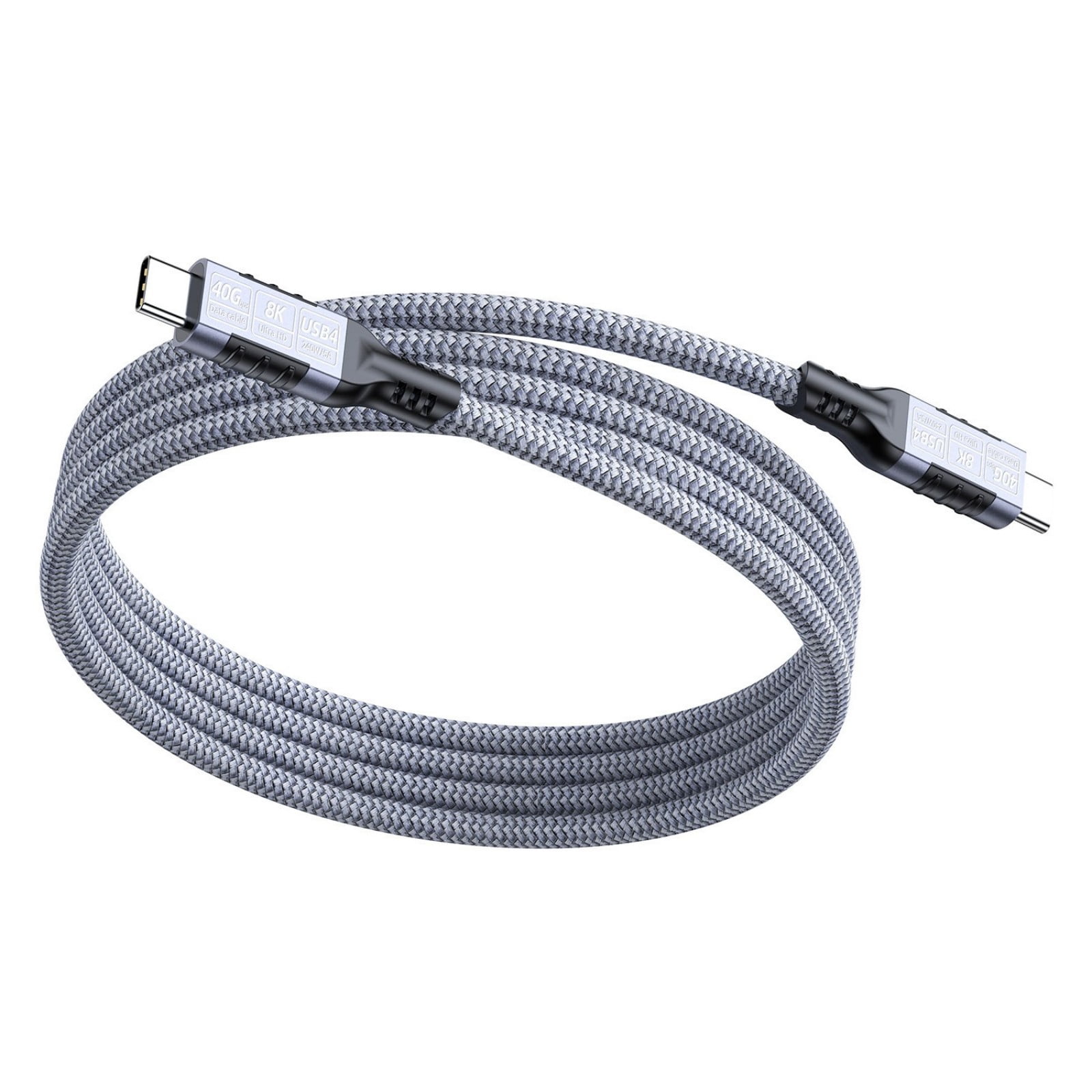 USB C Extension Cable Support 8K@60Hz Video 240W Charging 40Gbps Data ...