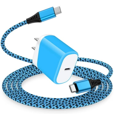 Type C Charger Block,with 3A Android Charger Fast Charging Cable 6FT 5V ...