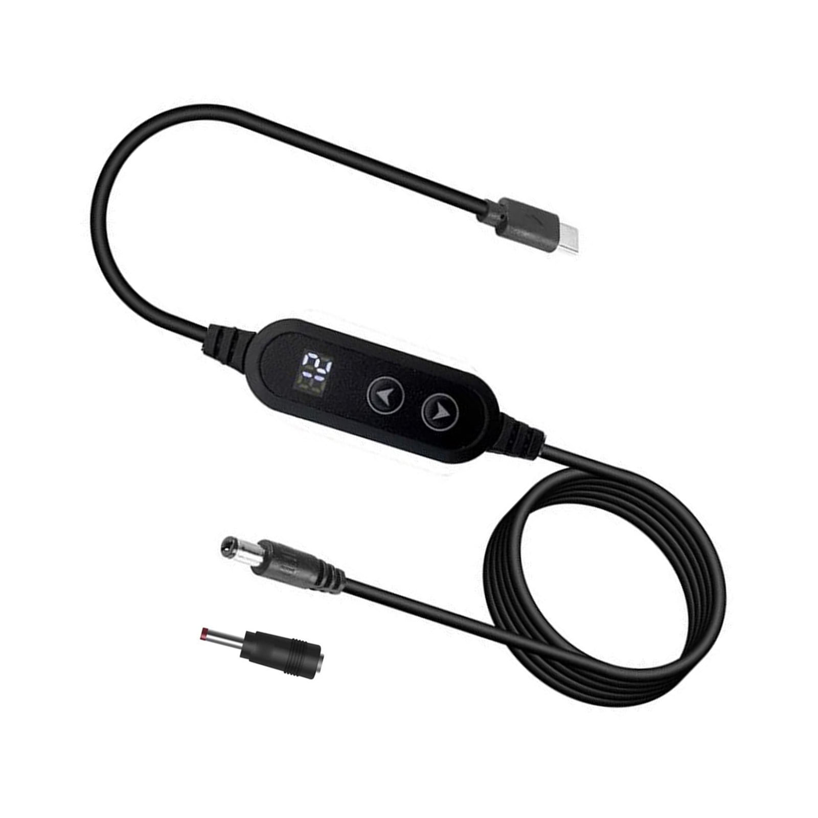 USB C Fast Charging Cable Adjustable 5V-20V Output With 1pc DC3.5x1 ...