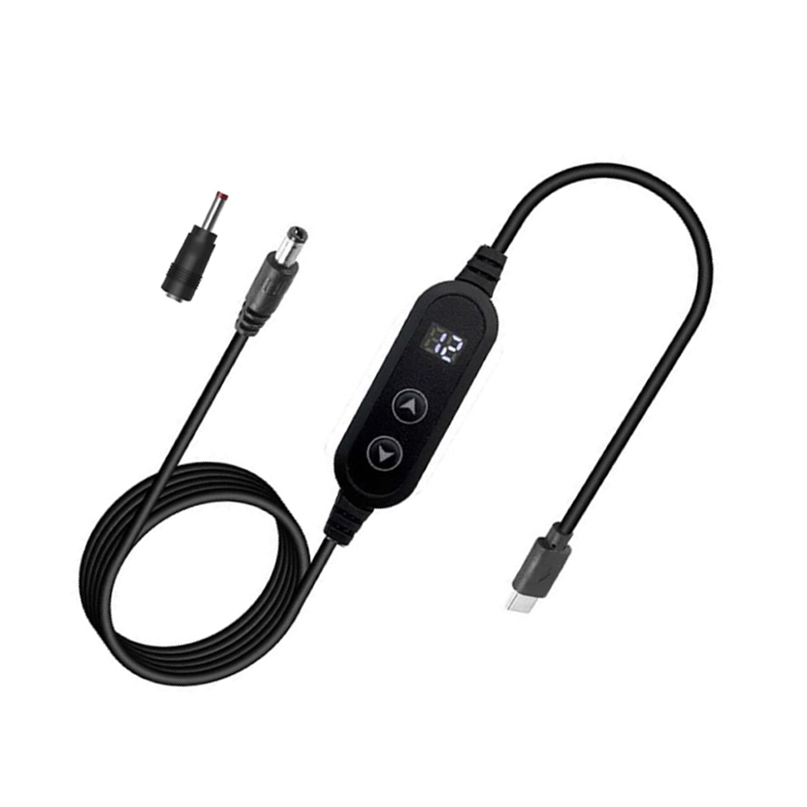 USB C Fast Charging Cable Adjustable 5V-20V Output With 1pc DC3.5x1 ...