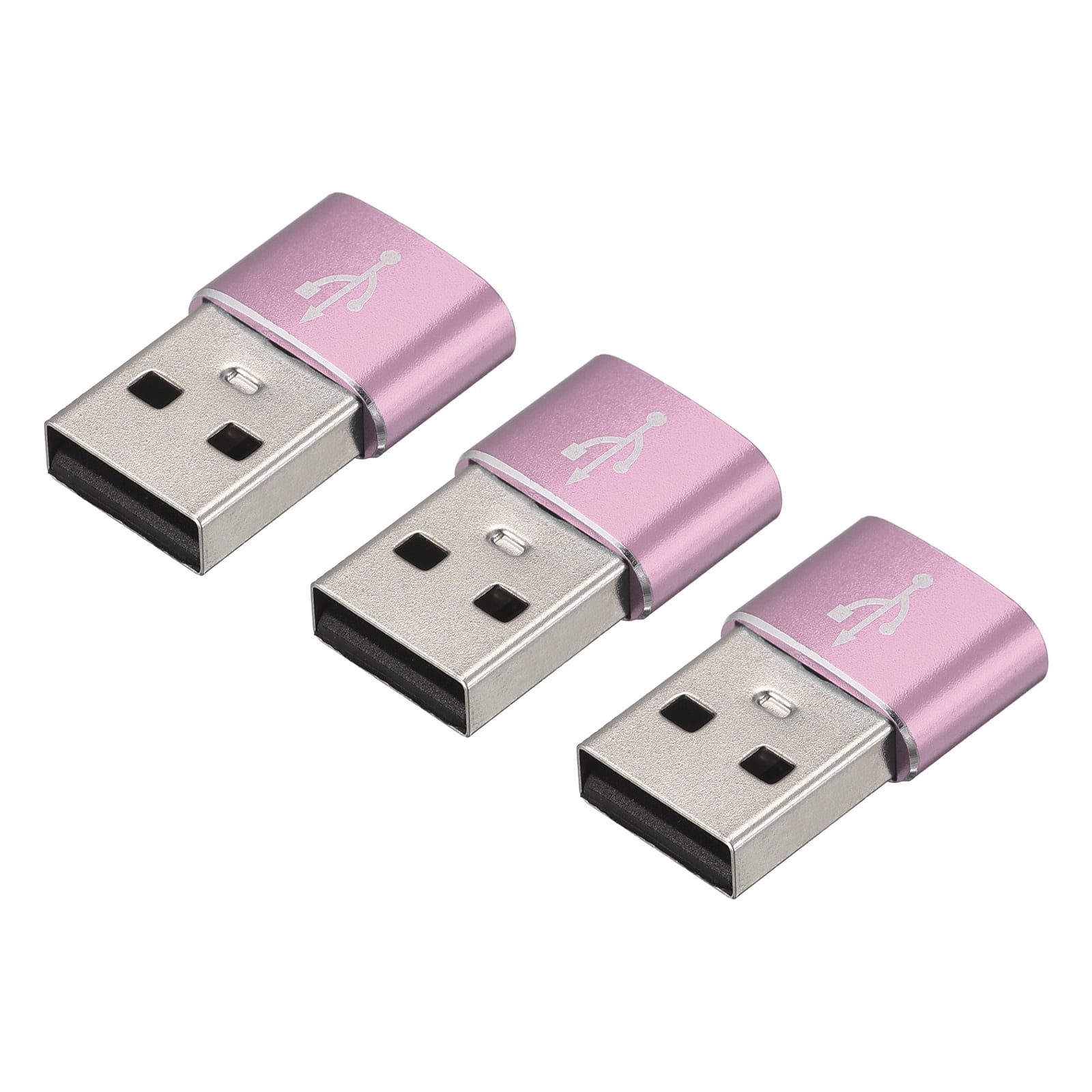 USB C Female to USB Male Adapter, Type C to USB Converter Adapter Rose ...