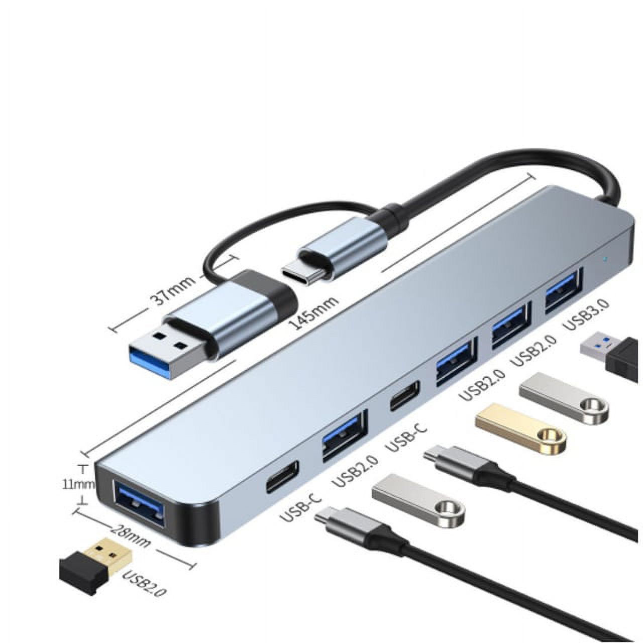 USB C HUB Type C Splitter To HDMI 4K Thunderbolt 3 Docking Station ...