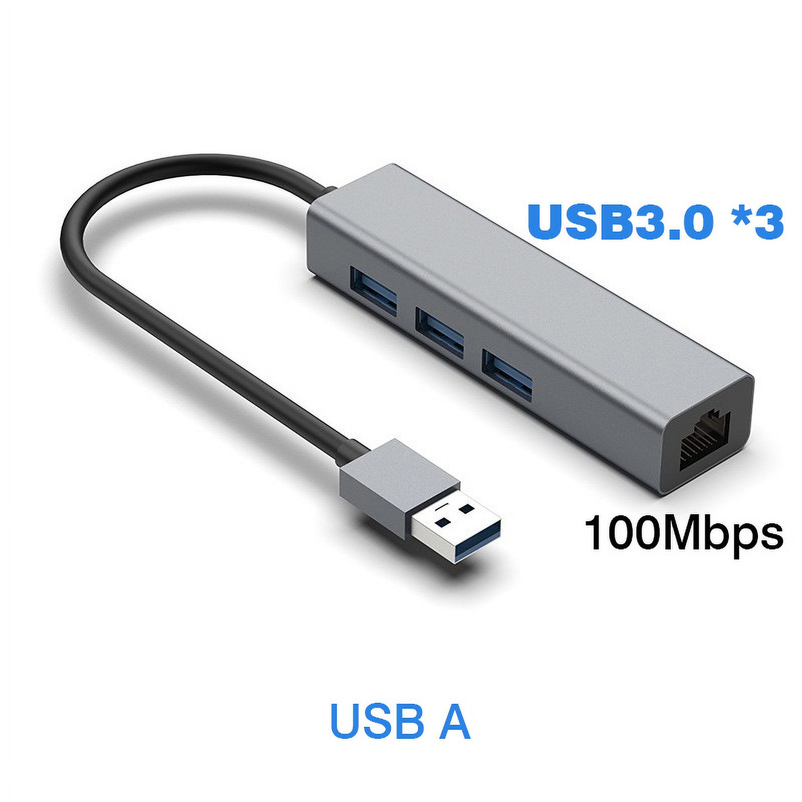 USB C HUB Type C Splitter USB Hub With USB3.0 1000Mbps RJ45 Ethernet ...