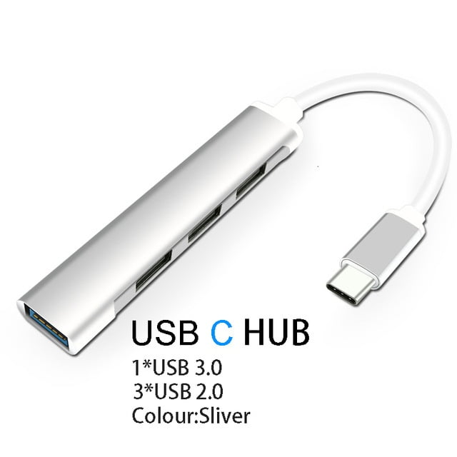 USB C HUB USB 3.0 HUB Type C USB Splitter Thunderbolt 3 USB-C Dock ...