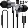 USB C Headphones for Samsung S24 S23 Ultra S22 S21 FE S20 A54 A53 Note ...