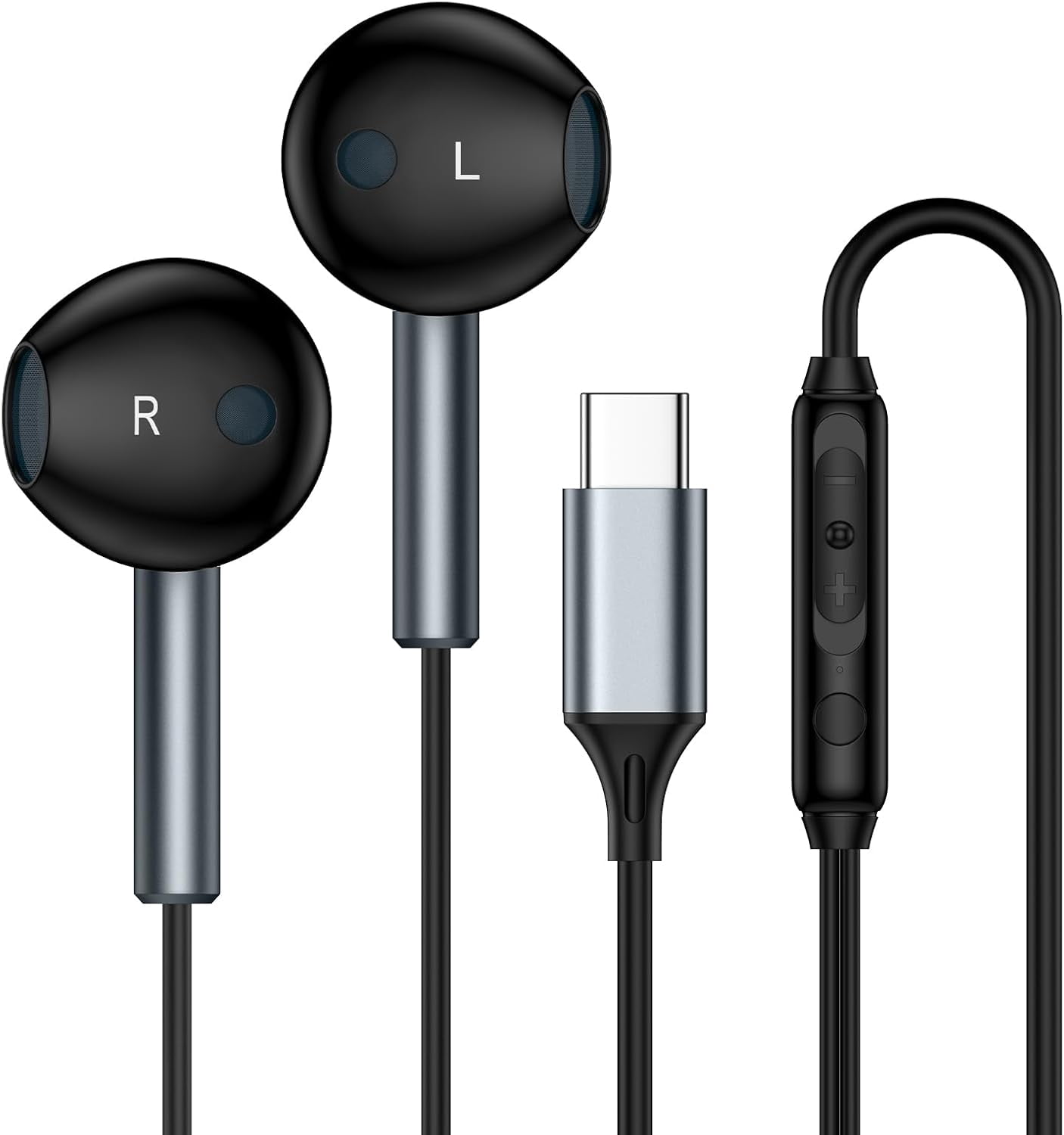 USB C Headphones Wired Ear Buds for Samsung Galaxy A17 A16 Z Fold 7 Z ...