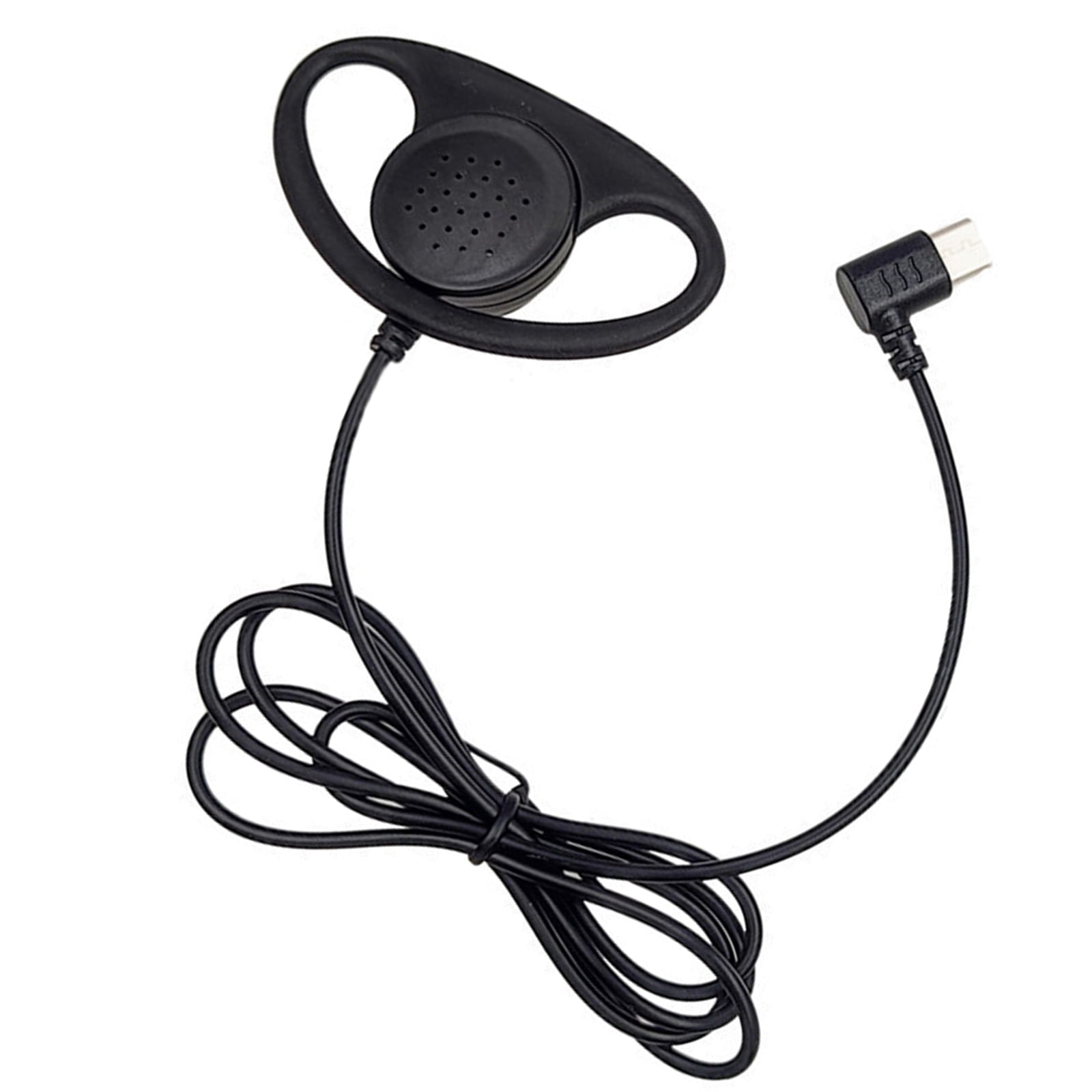 USB C Headsets Earpiece Ear Hook Single Earbud USB C Earphone Extension ...