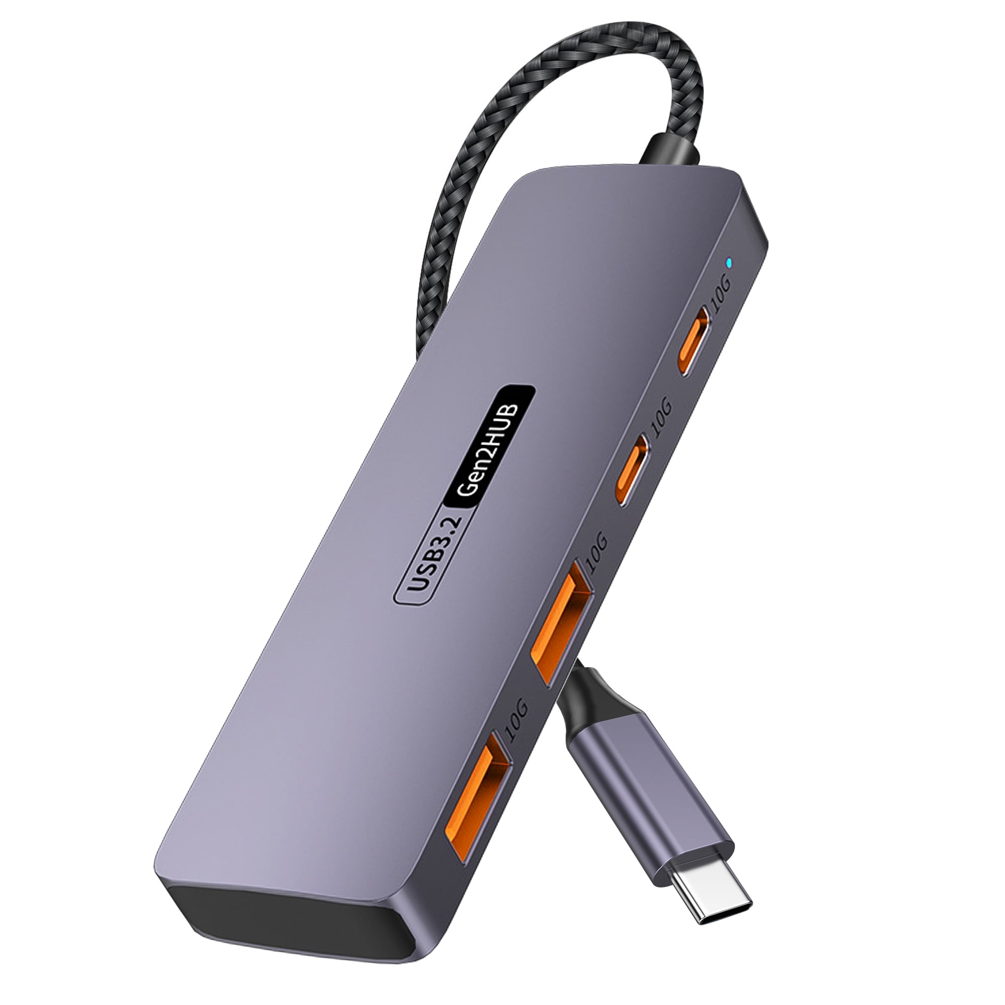 USB C Hub 10Gbps, TSV USB C Splitter with 2 USB C 3.2 and 2 USB 3.2 ...