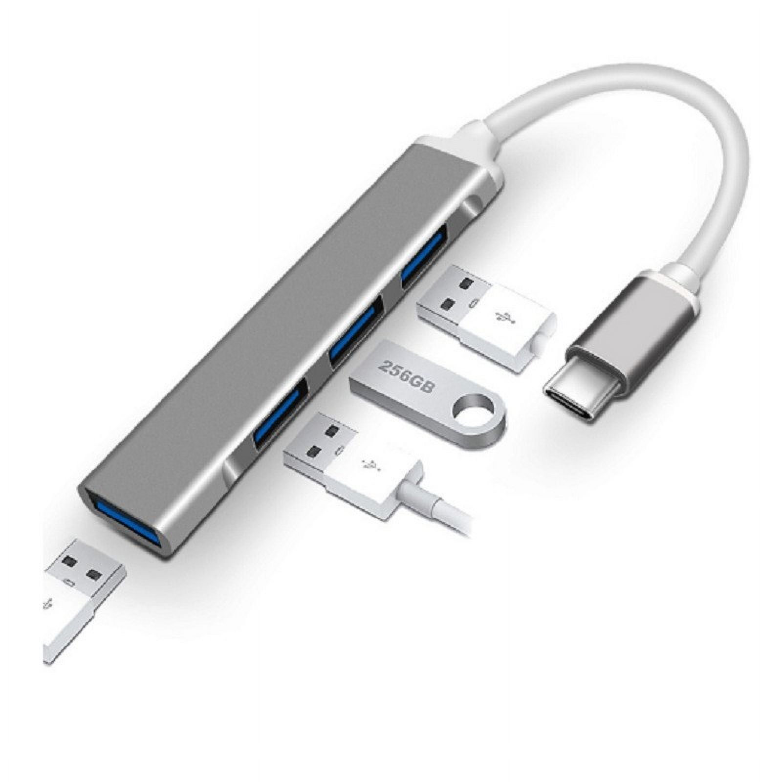 USB C Hub 3.0 4 Port Multi Splitter USB 3.0 Splitter Adapter Otg ...