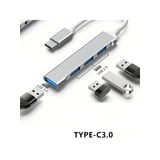 USB C Hub 4 Ports - USB-C to USB Hub with 1 USB 3.0 & 3 USB 2.0, OTG ...