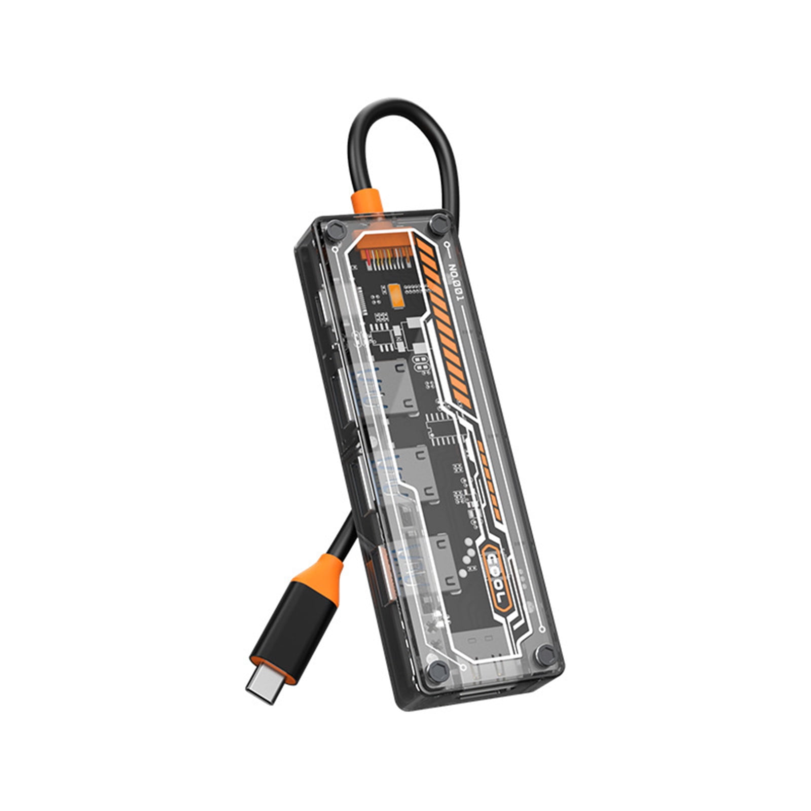 Usb C Hub Docking Station Totu 5 In 1 Type C Hub With 4k Hdmi Port 100w Pd Usb C Power