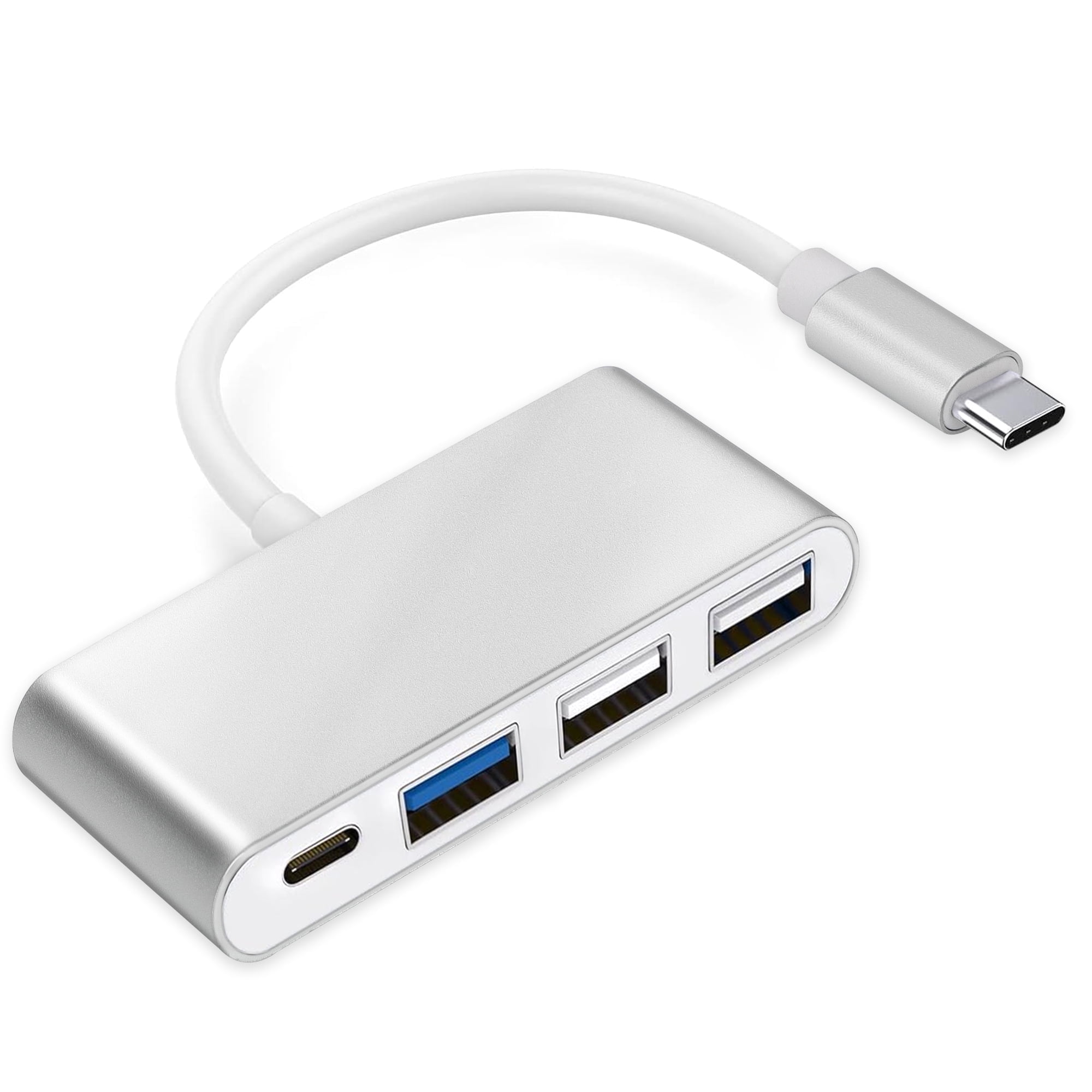 USB C Hub, EEEkit Multi-Port USB Splitter Adapter Type-C Hub with 100W ...