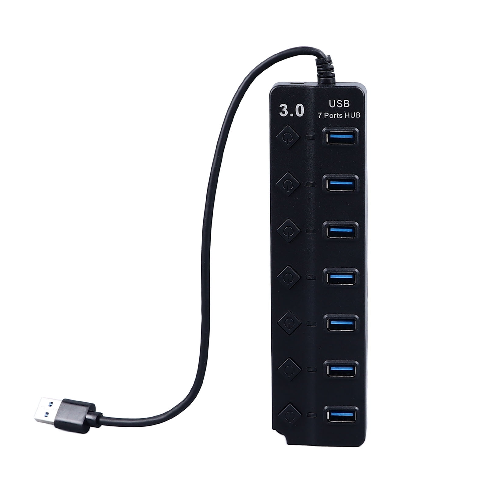 USB C Hub Independent Switch Compact 7 Port USB Data Hub Splitter for ...