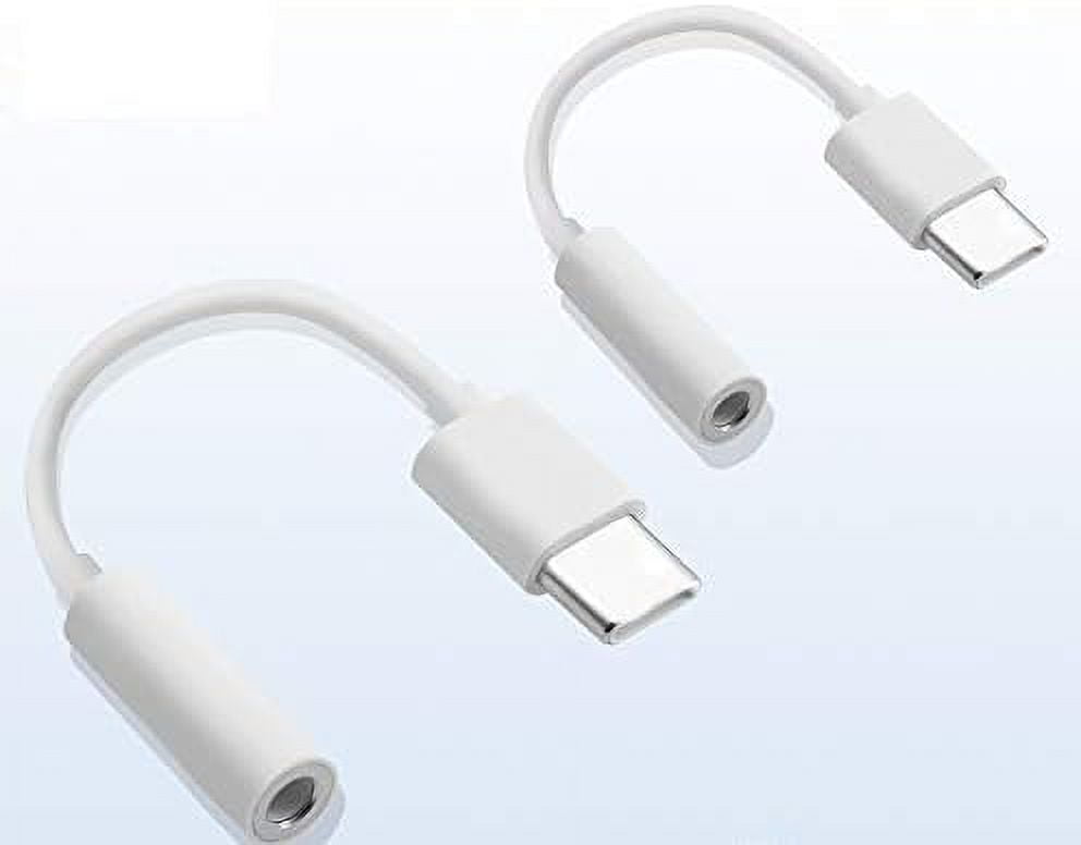 USB C Jack Audio Adapter USB Type-C Male To 3.5 mm Aux Jack Headphone ...