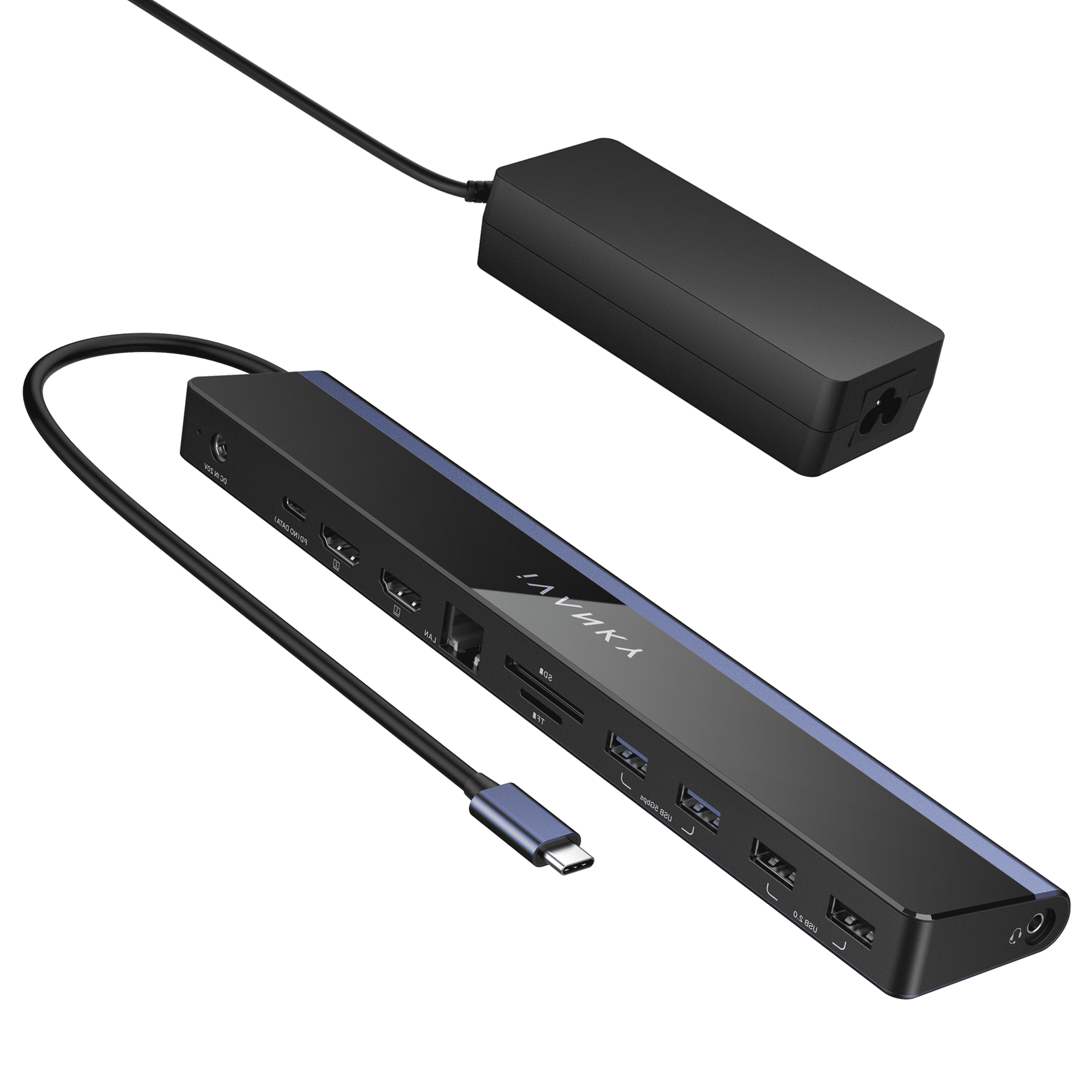 USB C Laptop Docking Station with 100W Power Adapter, iVANKY 12-in-1 ...