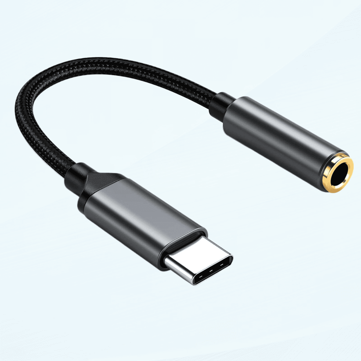 USB C Lightning to 3.5mm Headphone Jack Adapter, USB C to AUX Adapter ...