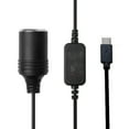 USB C Male 5V to 12V Car Cigarette-Lighter Socket Female Converter ...