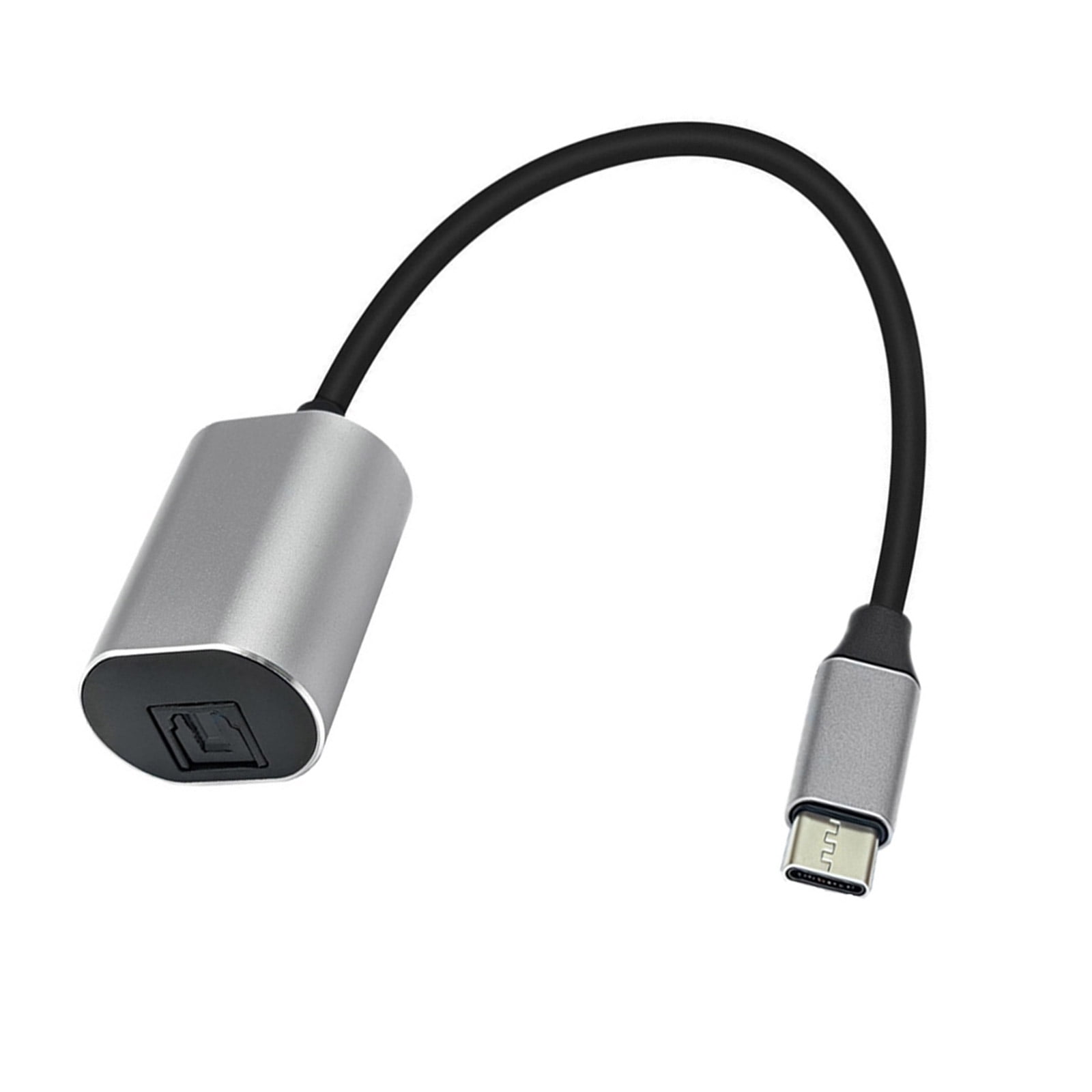 USB C Male Digital Fiber Analog Sound Cable SPDIF Female Digital ...