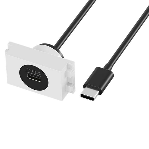 USB C Male Female Adapter Cable Highly Speed Data Syncing Power Supply ...