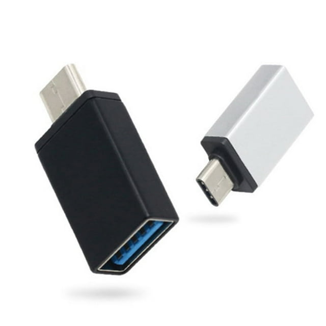 USB-C Male Type C to USB Adapter 3.0 A Female Data Converter Connector ...