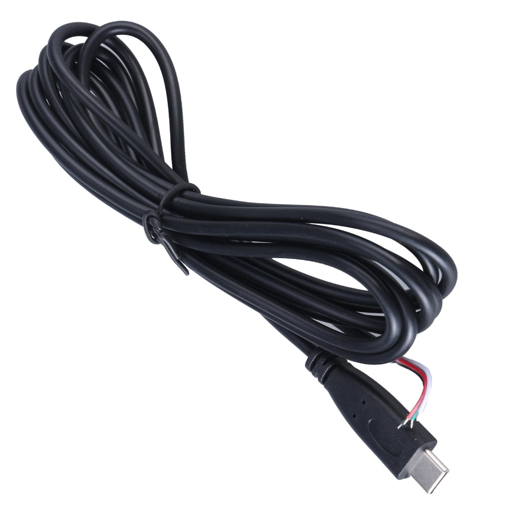 USB C Male to 4Pin Power Extension Cable Type C Open End Pigtail Cord ...