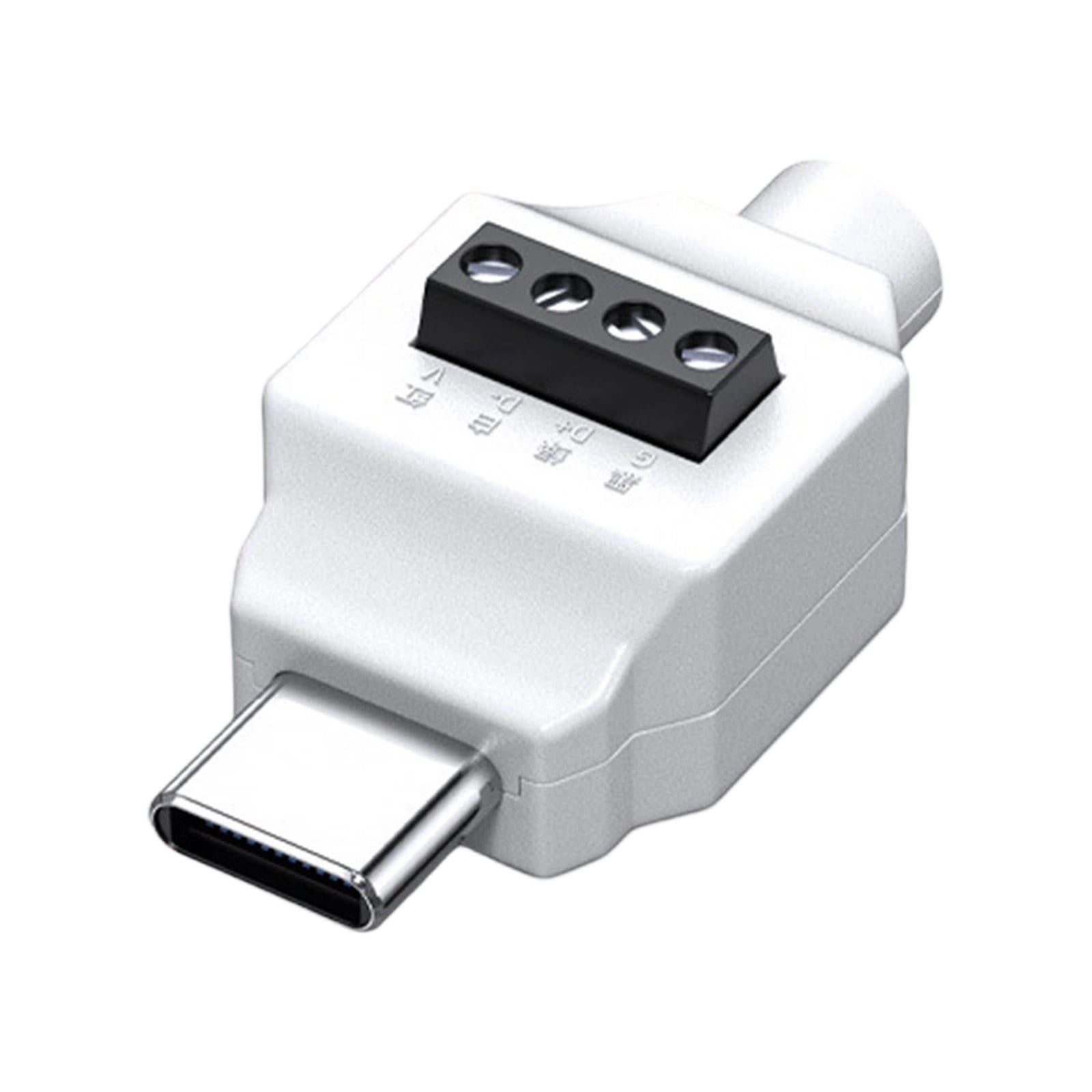 USB C Male to 5Pin/4pin Crimp Terminal Adapter for Wiring &Device ...