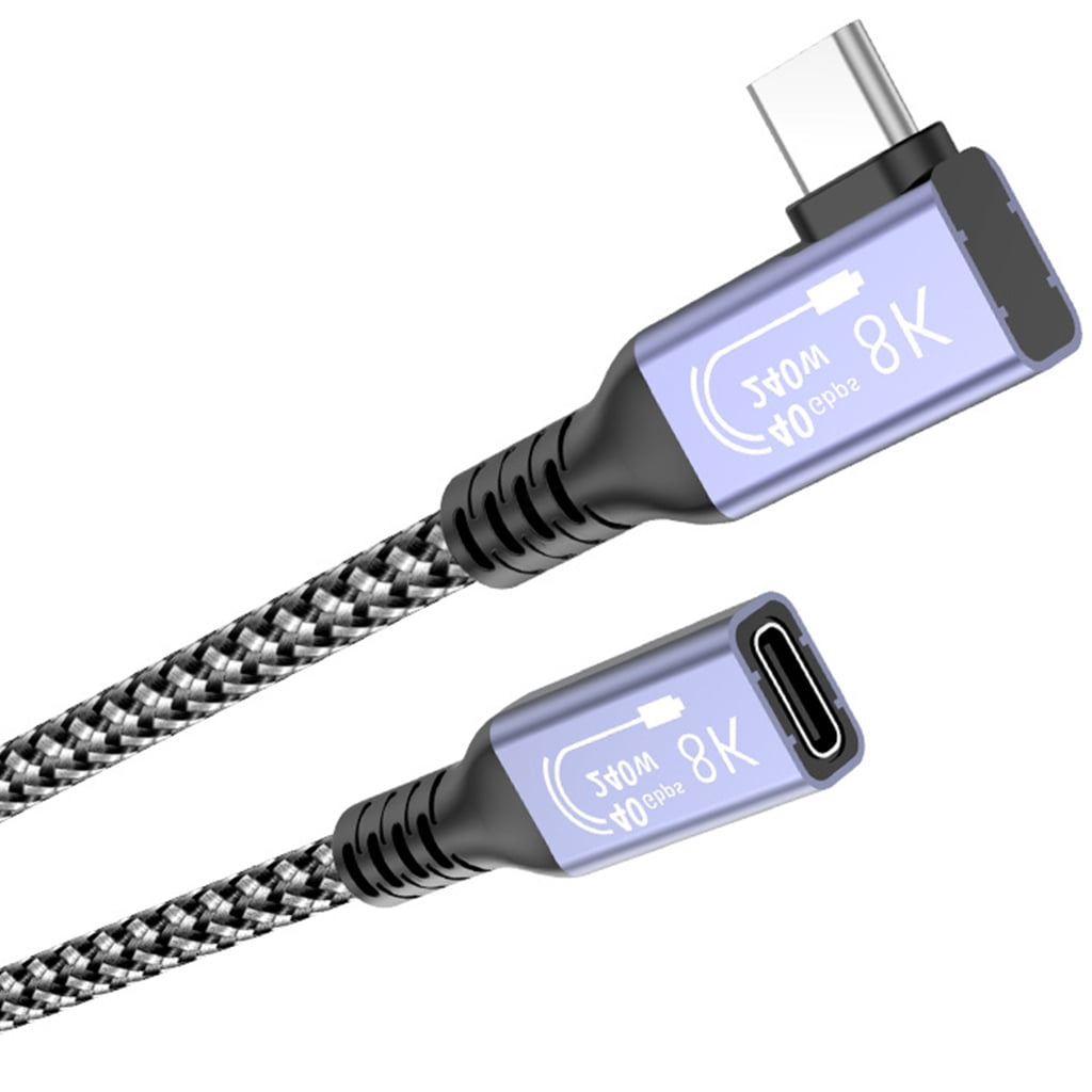 USB C Male to Female Extension Cable USB C 4 Data Cable 240W Power Delivery and 60Hz 4K Video ...