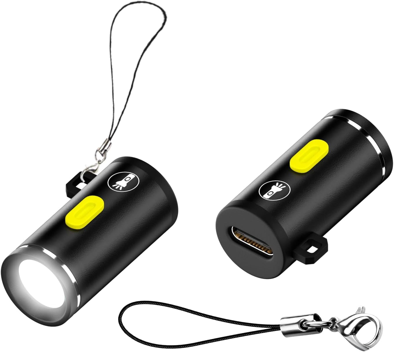 USB C Mini Glare Torch USB Type C Emergency Llluminated Lamp, 5V 1W ...