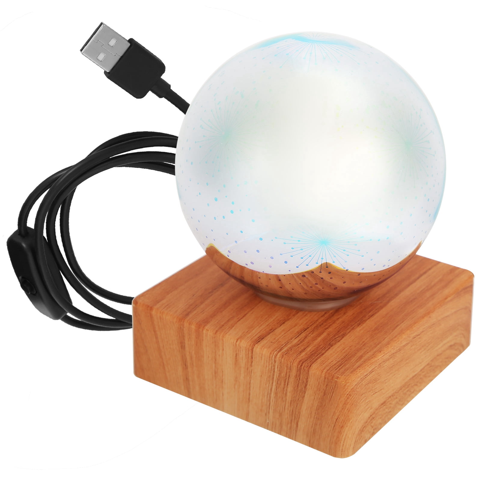 USB-C Mini LED Table Lamp with 3D Star Sky, ABS, 5V, 4W, Safe Portable ...