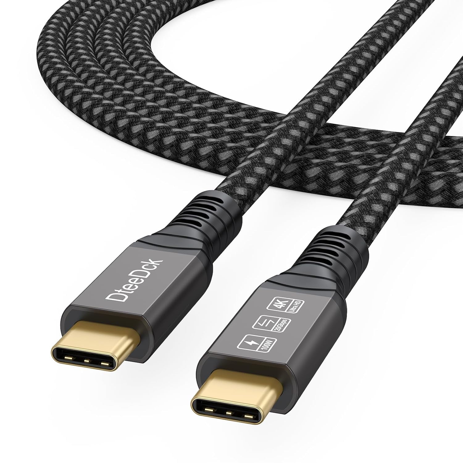 USB C Monitor Cable 6Ft, 4K@60Hz Video Display/20Gbps Data Transfer ...