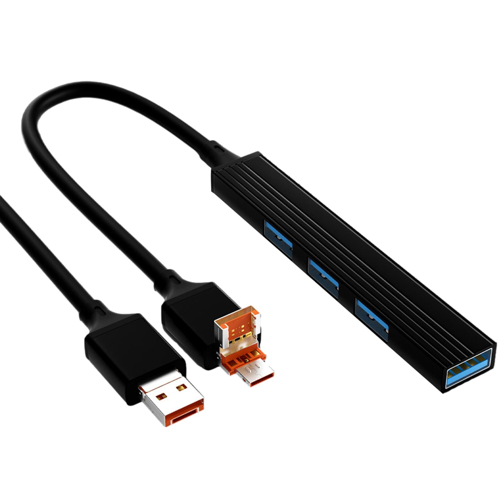 USB C Multiport Adapter, Dual Port USB and Type C Splitter, 4 Ports USB ...