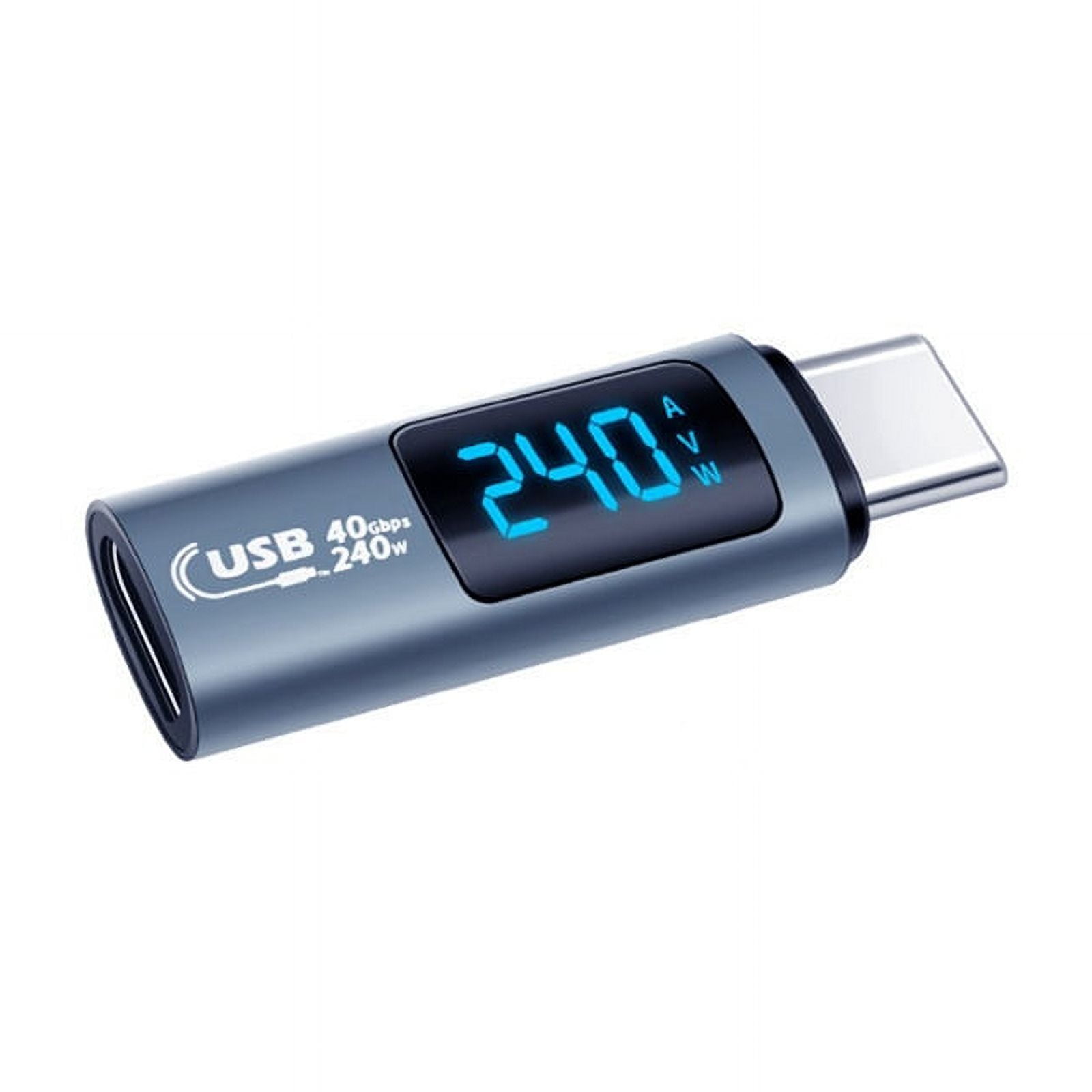 USB C OTG Adapter Type C to USB Type-C 40Gbps 240W Digital Display OTG ...