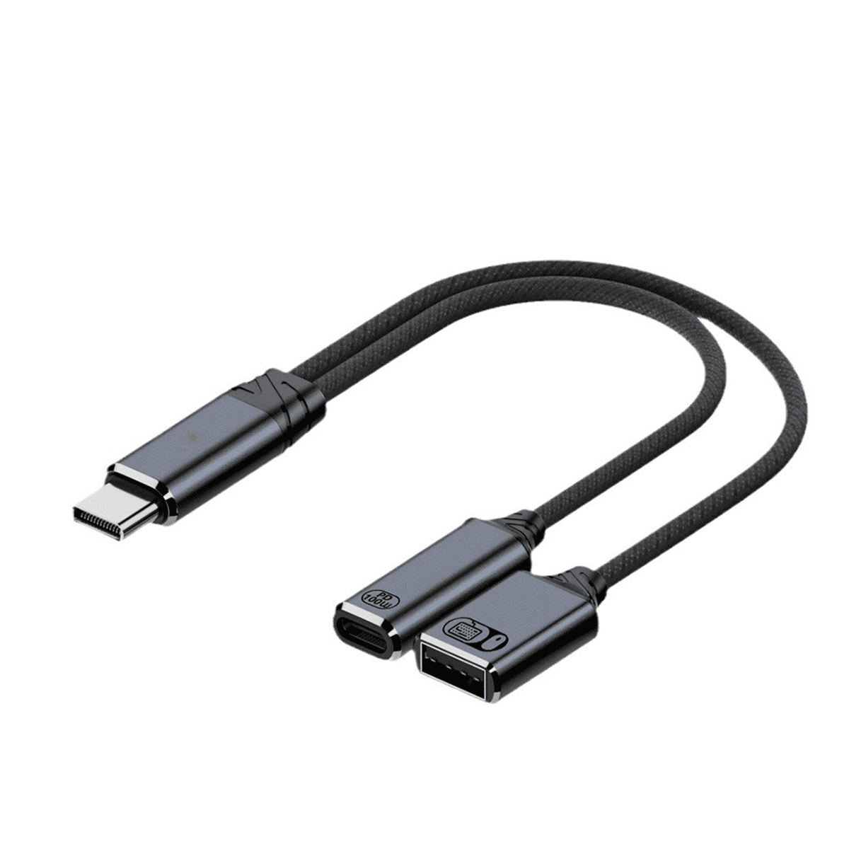 USB C OTG Cable Phone Adapter 2 in 1 Type C to USB A Adapter with PD ...