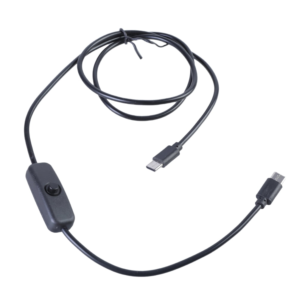 USB C Power Cable PD60W with Integrated Switching for Easy Control of ...