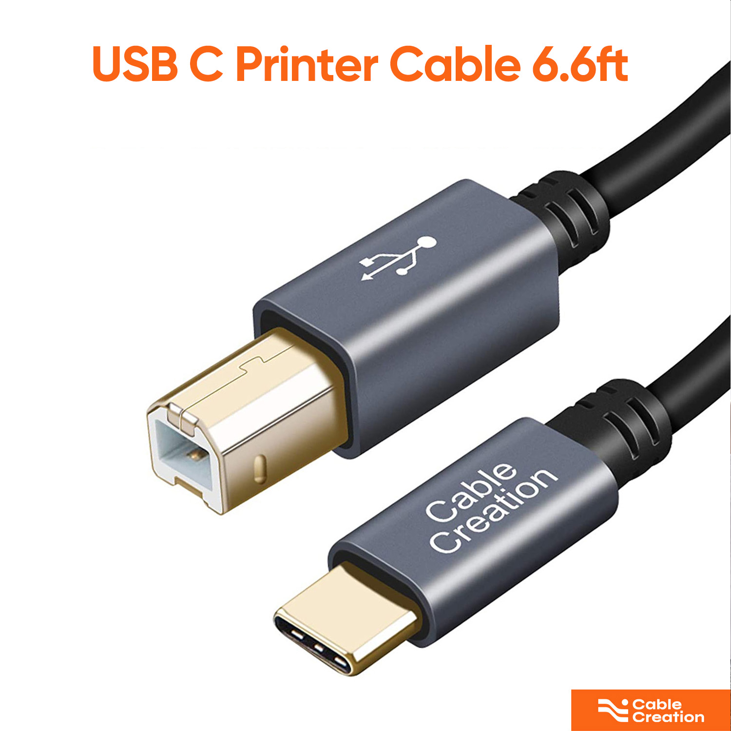 Epicdealz 25-Foot Universal USB 2.0 High-Speed Printer Cable for ...