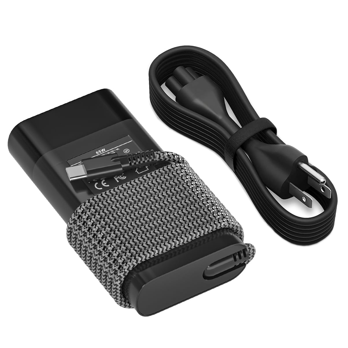 USB C Quick Charging Slim Charger 65W for HP Chromebook x360 11-AE 14 ...