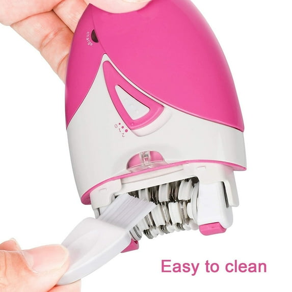 USB C Rechargeable Hair Remover for Men and Women Armpit Leg Body Hair ...