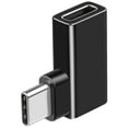 USB C Right Angle Adapters,90 Degree 240W 40Gbps 8K TypeC Male to ...