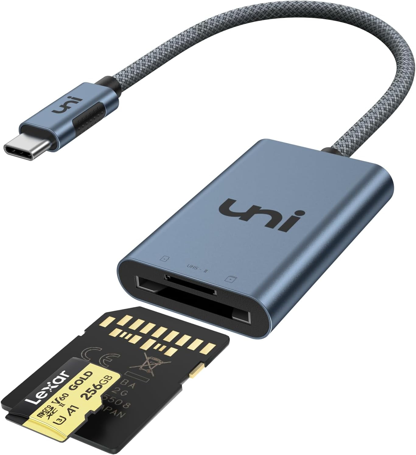 USB-C SD 4.0 Card Reader, UHS-II SD Card Adapter, High Speed Memory ...
