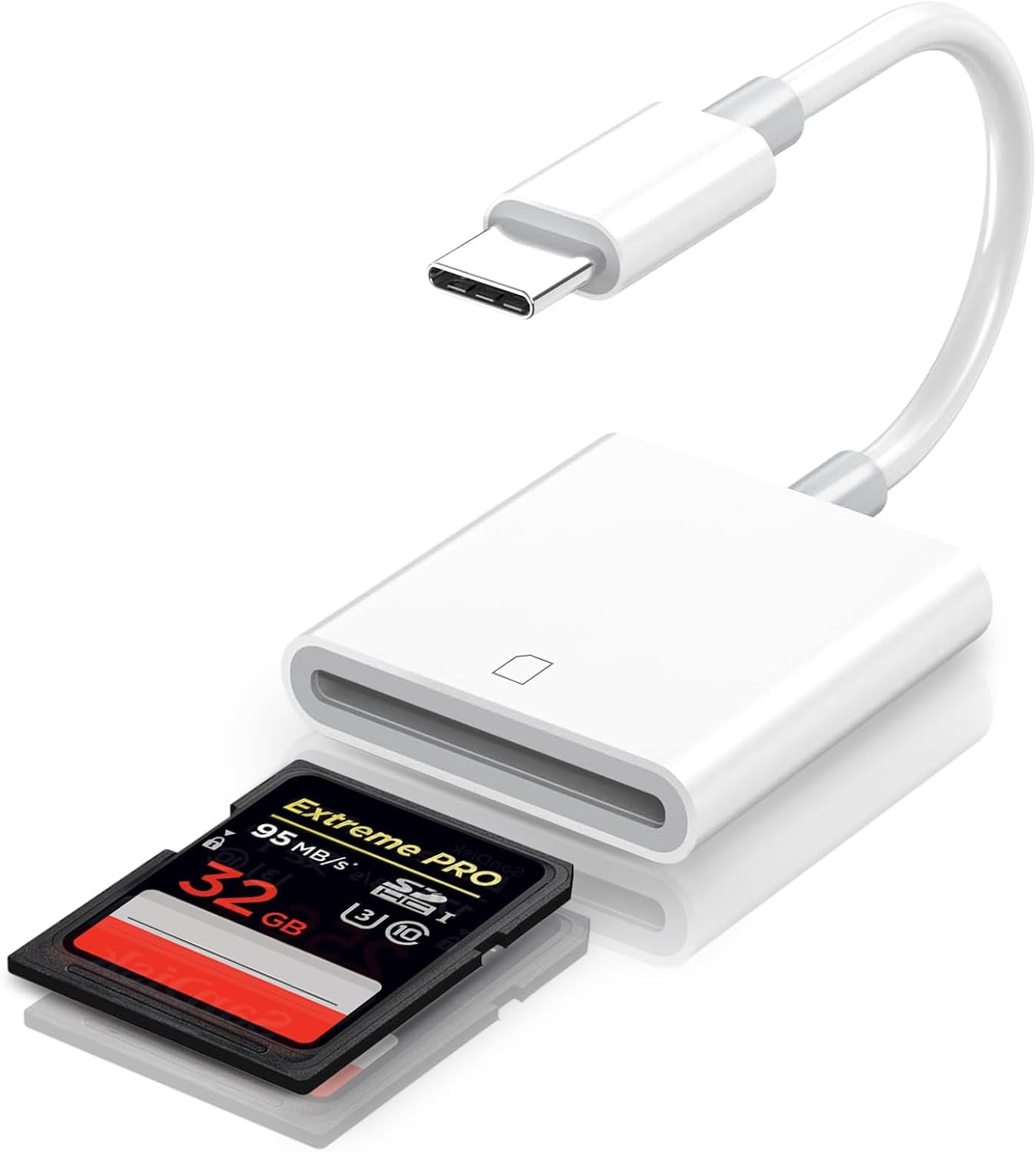 USB C SD Card Reader, USB 3.0 High Speed to SD Card Adapter for iPhone ...