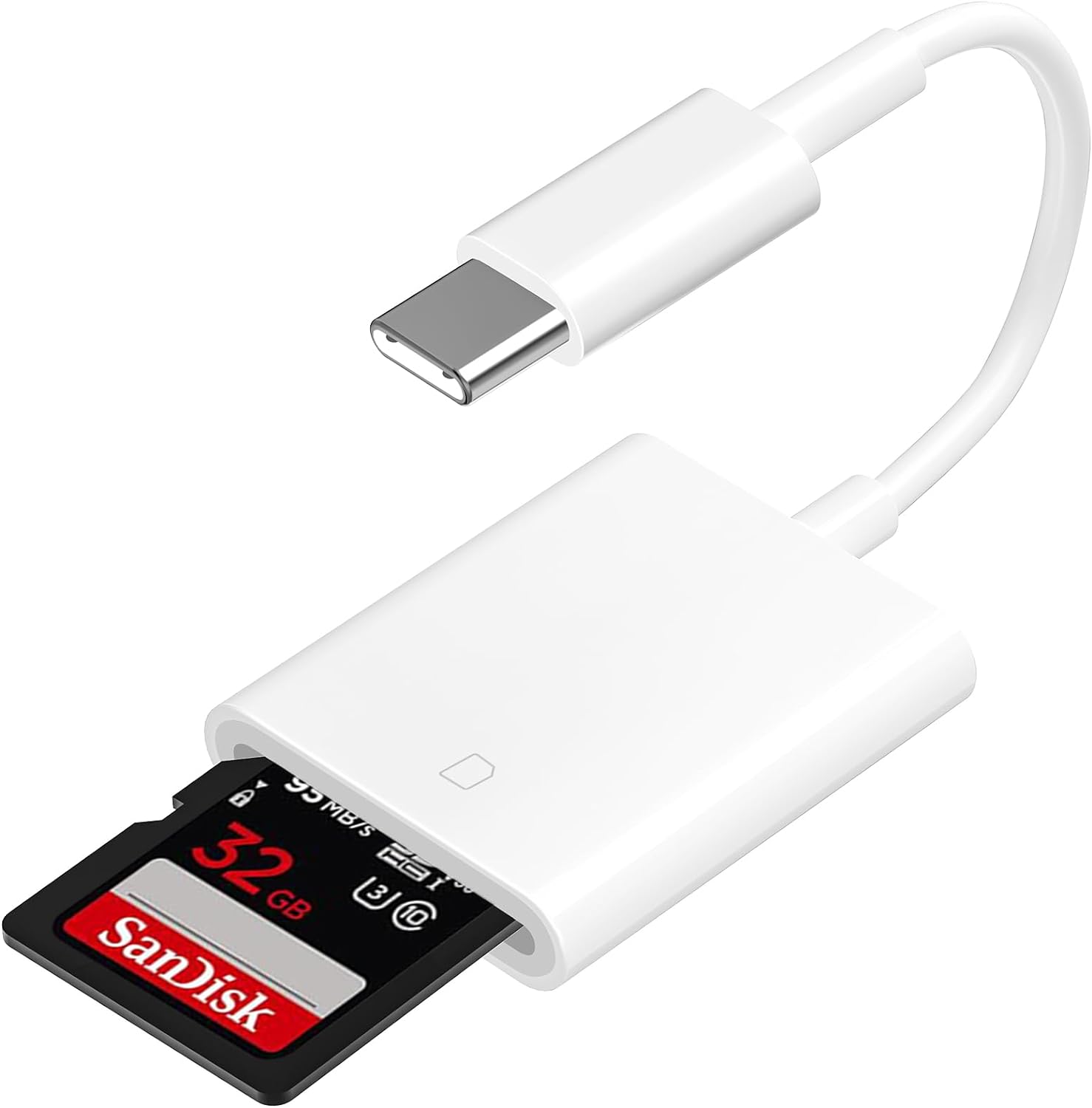 USB C SD Memory Card Reader [Apple MFi Certified] Type C to SD Card ...