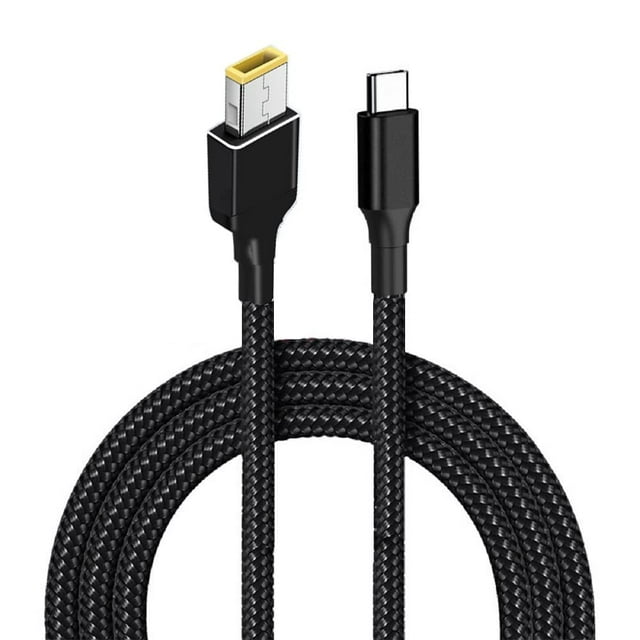 USB C to Slim Tip Laptop Charging Cable, USB Type C Male Input to ...
