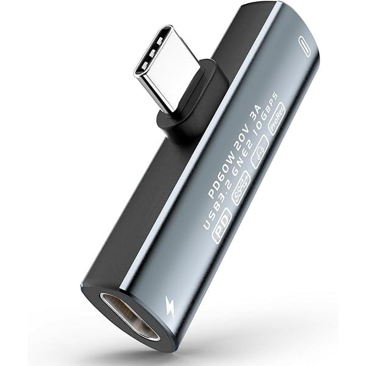 USB C Splitter, Dual USB C Headphone/USB C Data and Charger Adapter, 3 ...