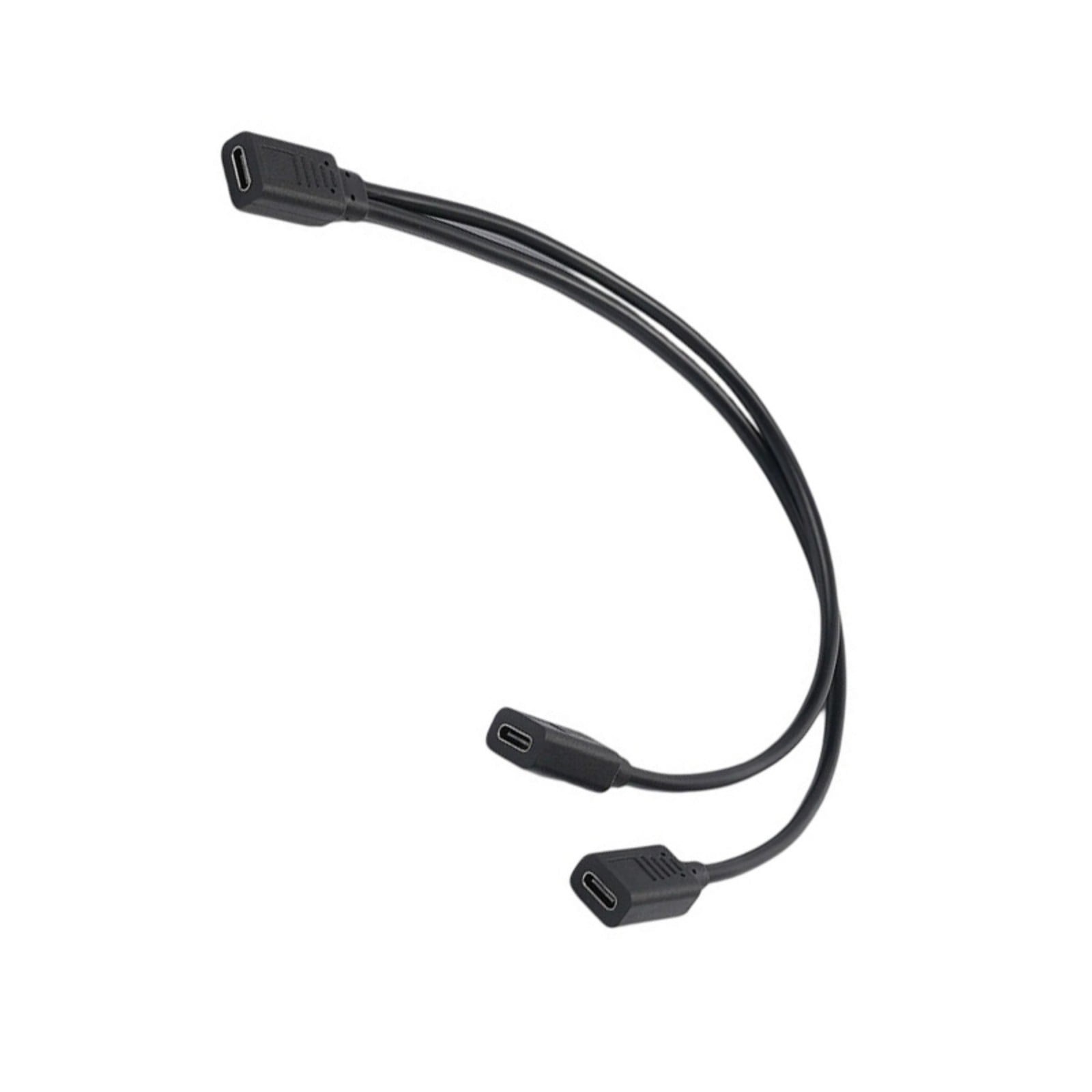 USB C Splitter Cable USB Type C Female to Female Splitter Extension ...