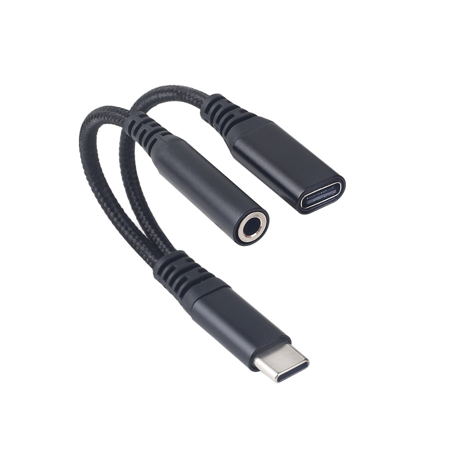 USB C To 3.5mm Charging Adapter Type C Jacks 3.5 Adapters and Chargings ...