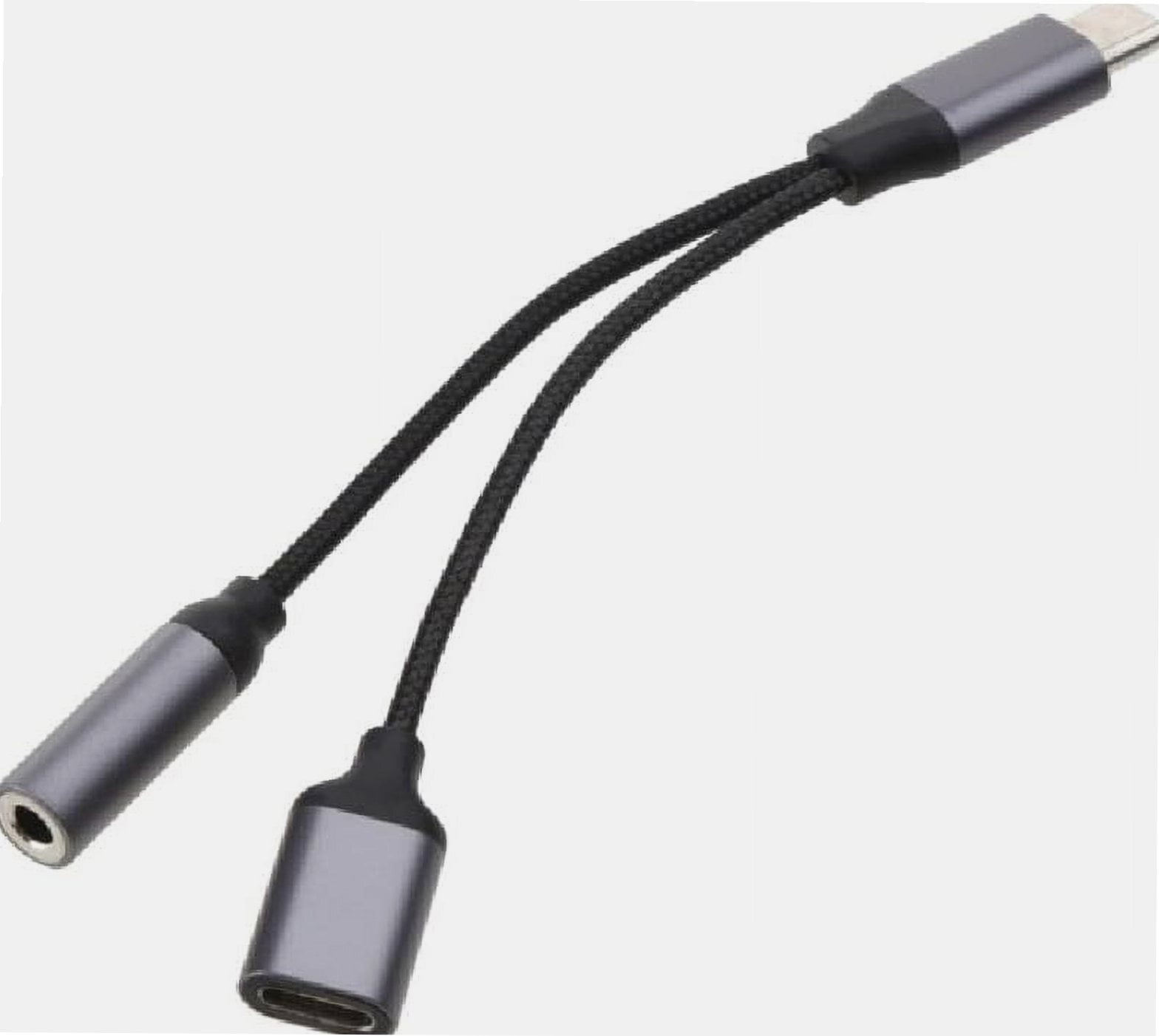 USB C To 3.5mm Headphone Jack Adapter With USB C PD 3.0 Charging Port ...