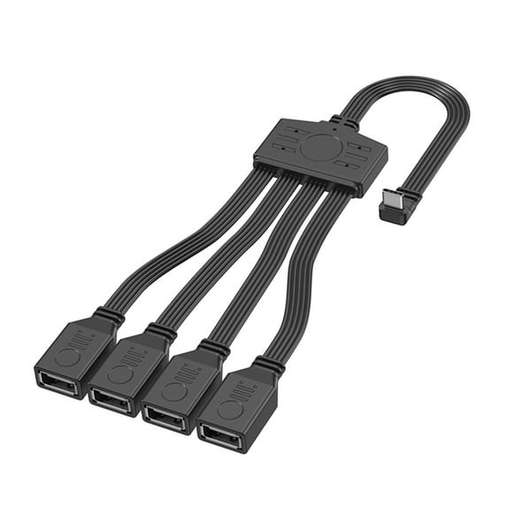 USB C To 4 USB2.0 Splitter Cable For Charging And Data Transfer ...