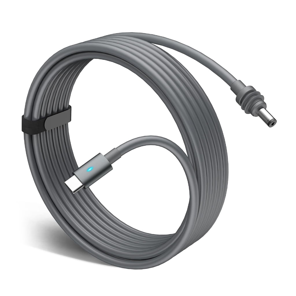 USB C To Barreled Charger Cord 300/500CM Flexible Compatibles Mini ...