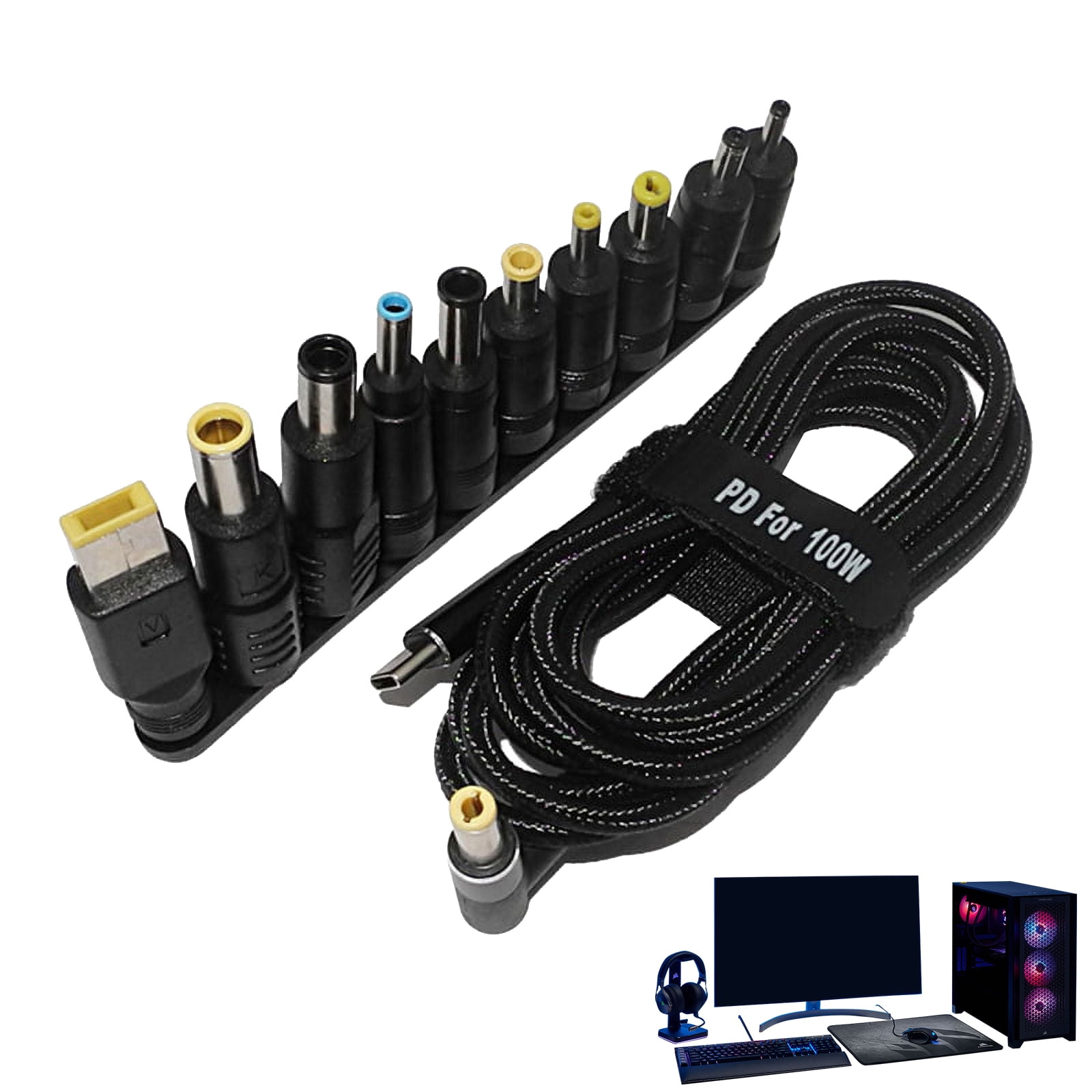 USB C To DC Adapters USB Converter for Laptop, Router, Speaker, Mini ...