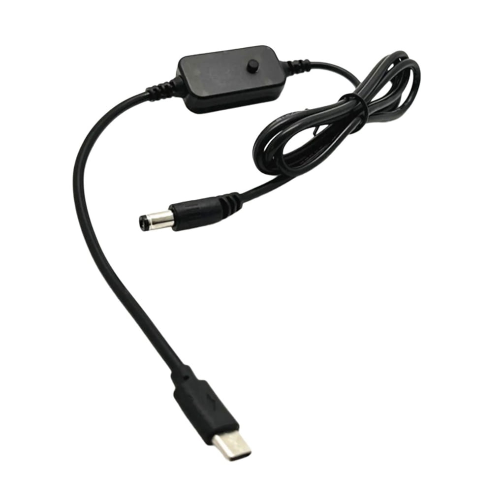 USB C To DC5.5x2.1mm Adjustable Voltages Cable For Quick Charging ...